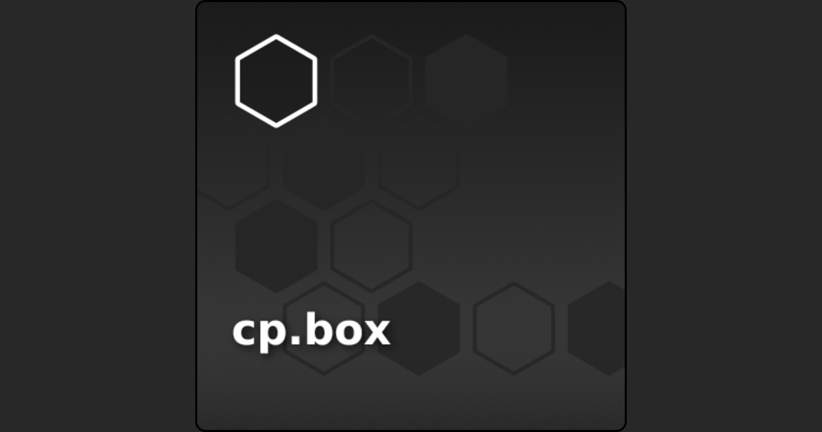 cp.box - Profile | .box